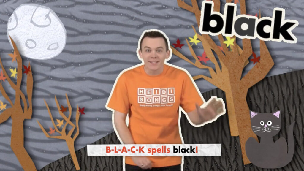 Spooky Songs for October! - HeidiSongs Blog | Sing Along Songs that Teach!