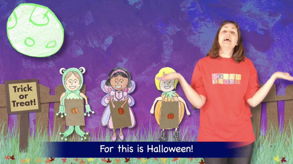 Spooky Songs for October! - HeidiSongs Blog | Sing Along Songs that Teach!