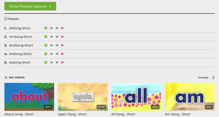 New: HeidiSongs.tv Practice Corner for Quick Sight Words Review - HeidiSongs Blog | Sing Along ...