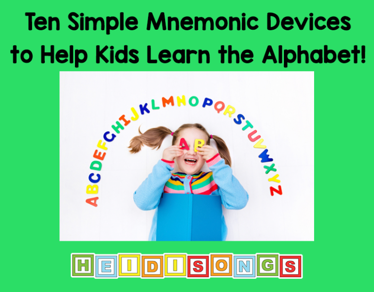 10 Simple Mnemonic Devices to Help Kids Learn the Alphabet ...